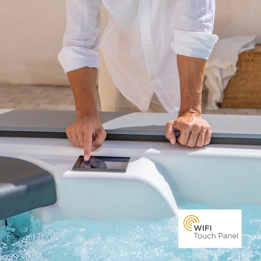 Wifi touch panel pour votre jacuzzi - Ambiance & Spa